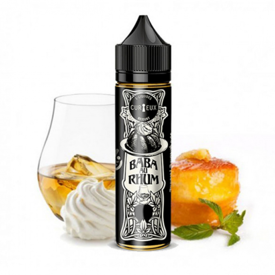 Curieux - Baba au Rhum – 20ml Aroma (Longfill) - Vape Store