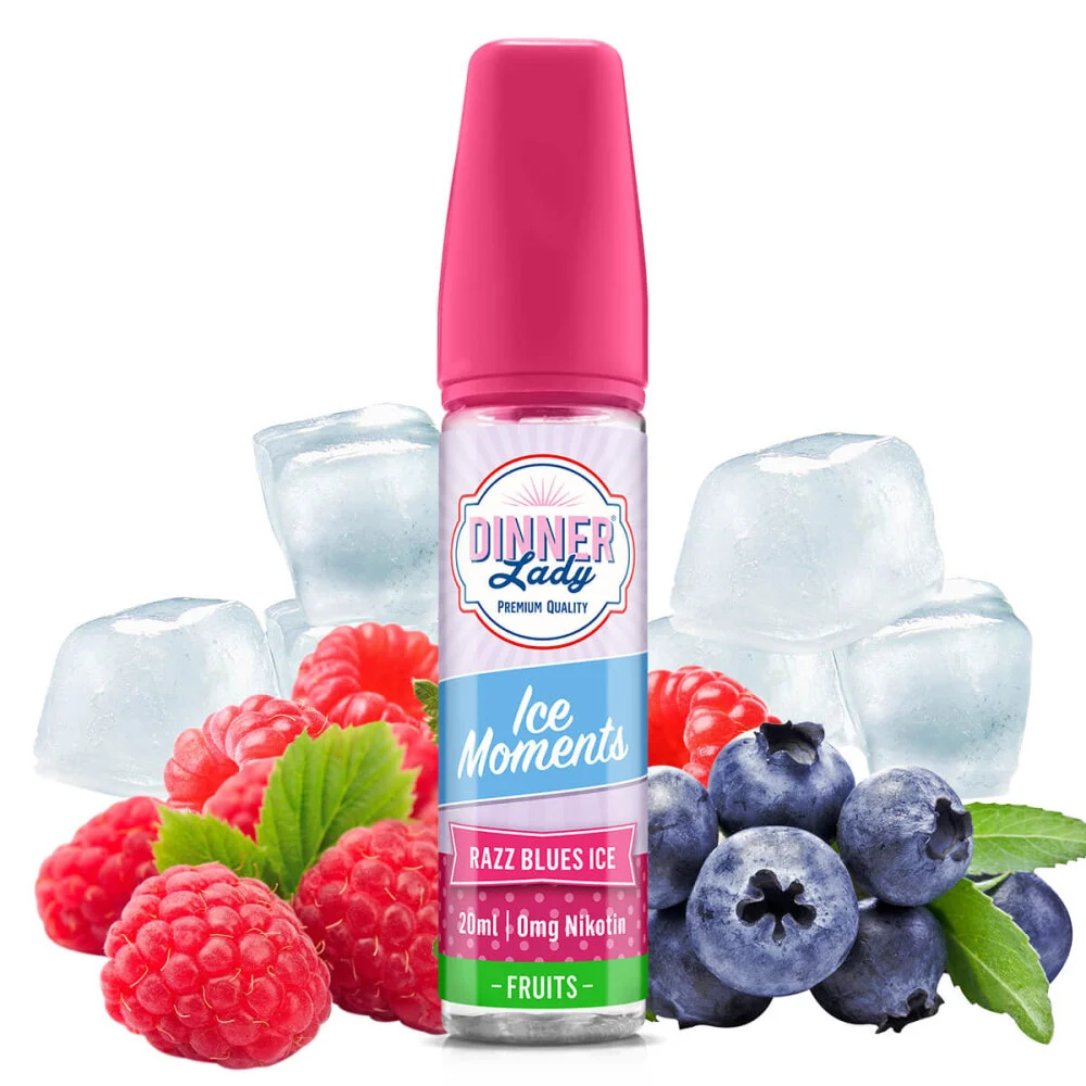 Dinner Lady - Razz Blue Freeze (Razz Blues Ice) – 20ml Aroma (Longfill ...