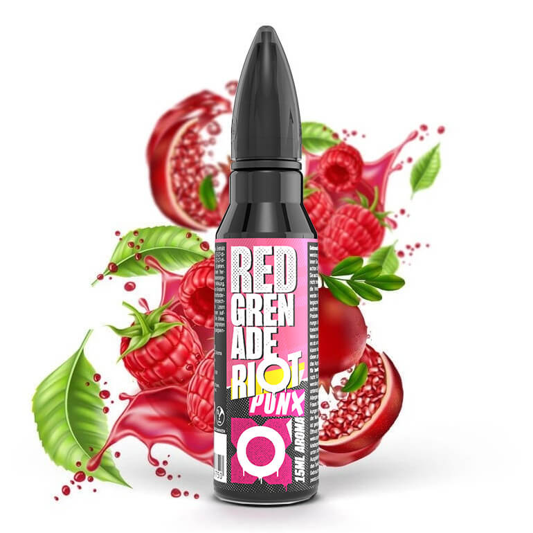 Riot Squad - Red Grenade (PUNX) – 10ml Aroma (Longfill) - Vape Store